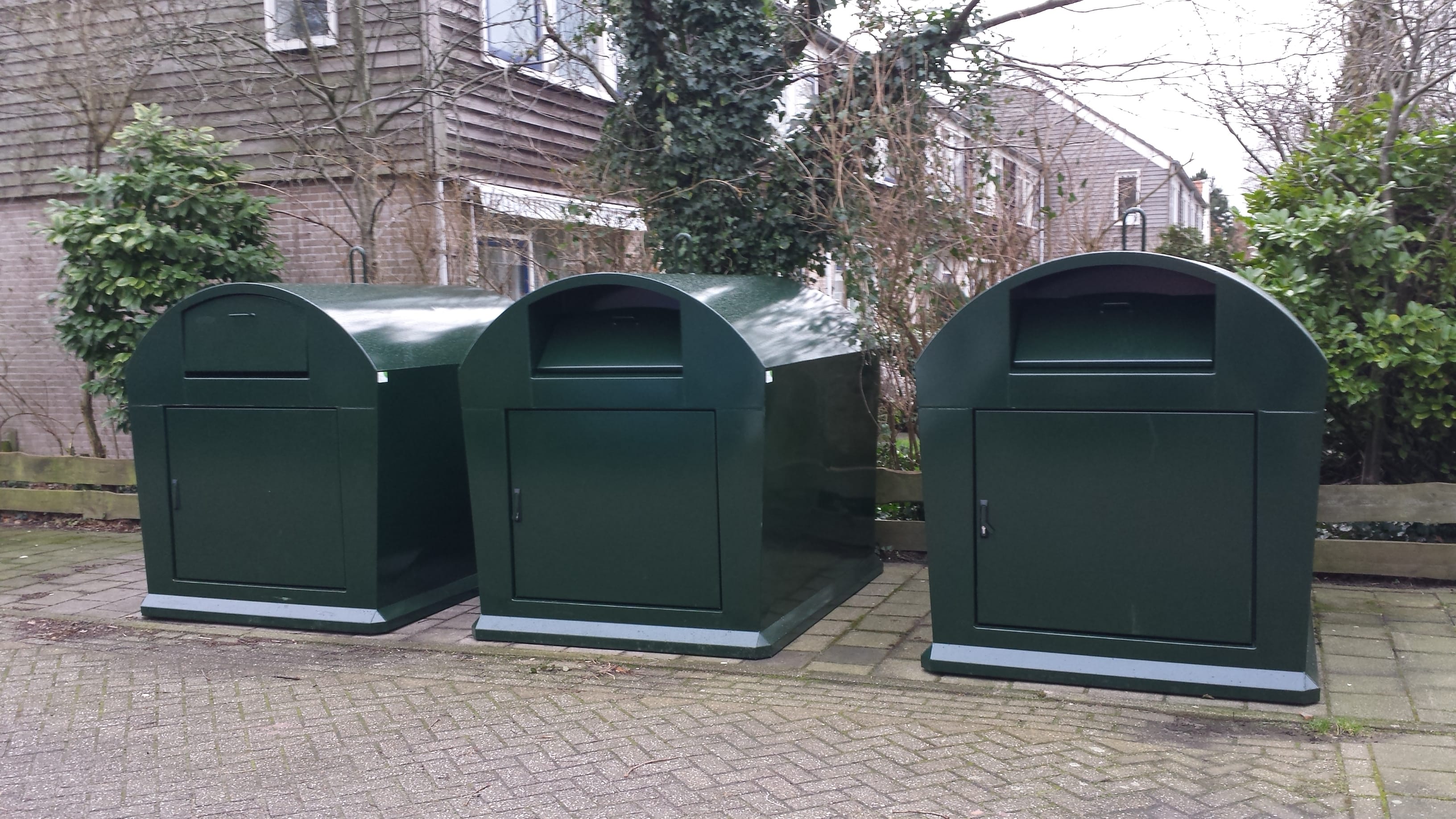 Nieuwe bovengrondse textielcontainers - De Heemsteder | Bloemendaler