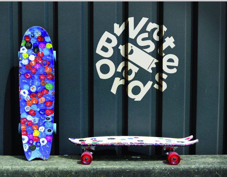 WasteBoards, gemaakt van plastic flesdoppen - De Heemsteder