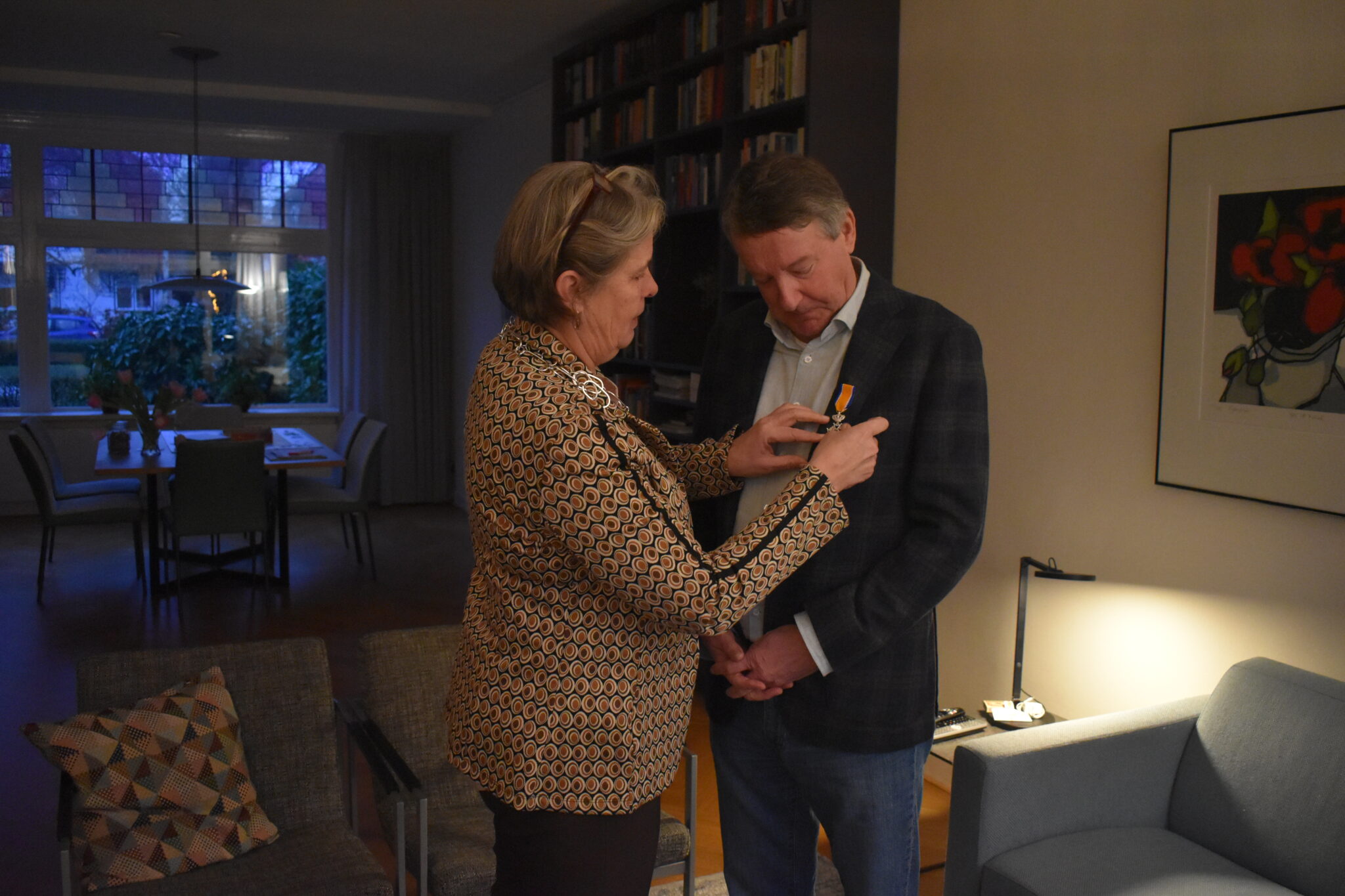 Ben Steeman ontvangt Koninklijke Onderscheiding - De Heemsteder | Bloemendaler