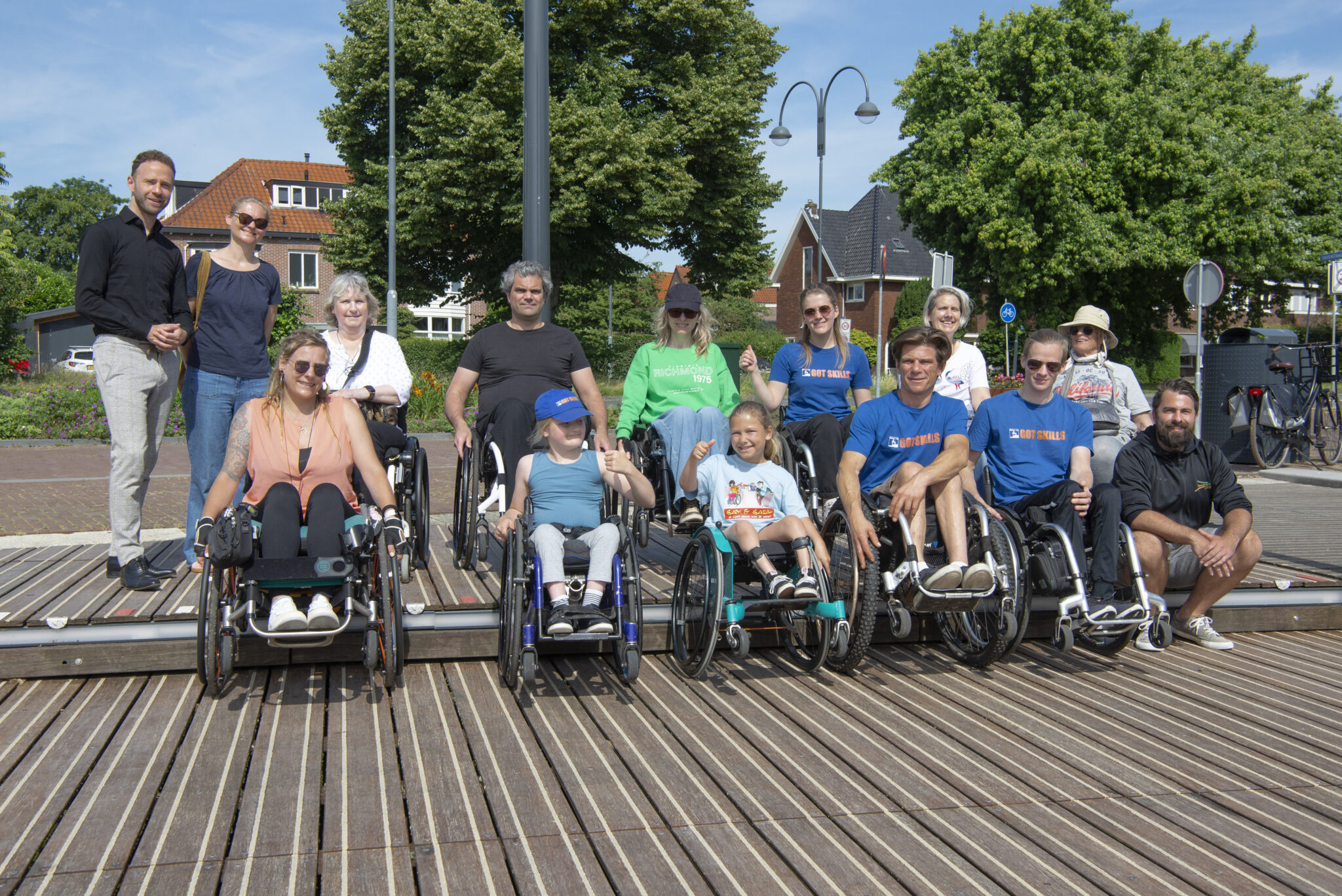 Rolstoelvaardigheidstraining van Wheelchair Skills Team maakt ...